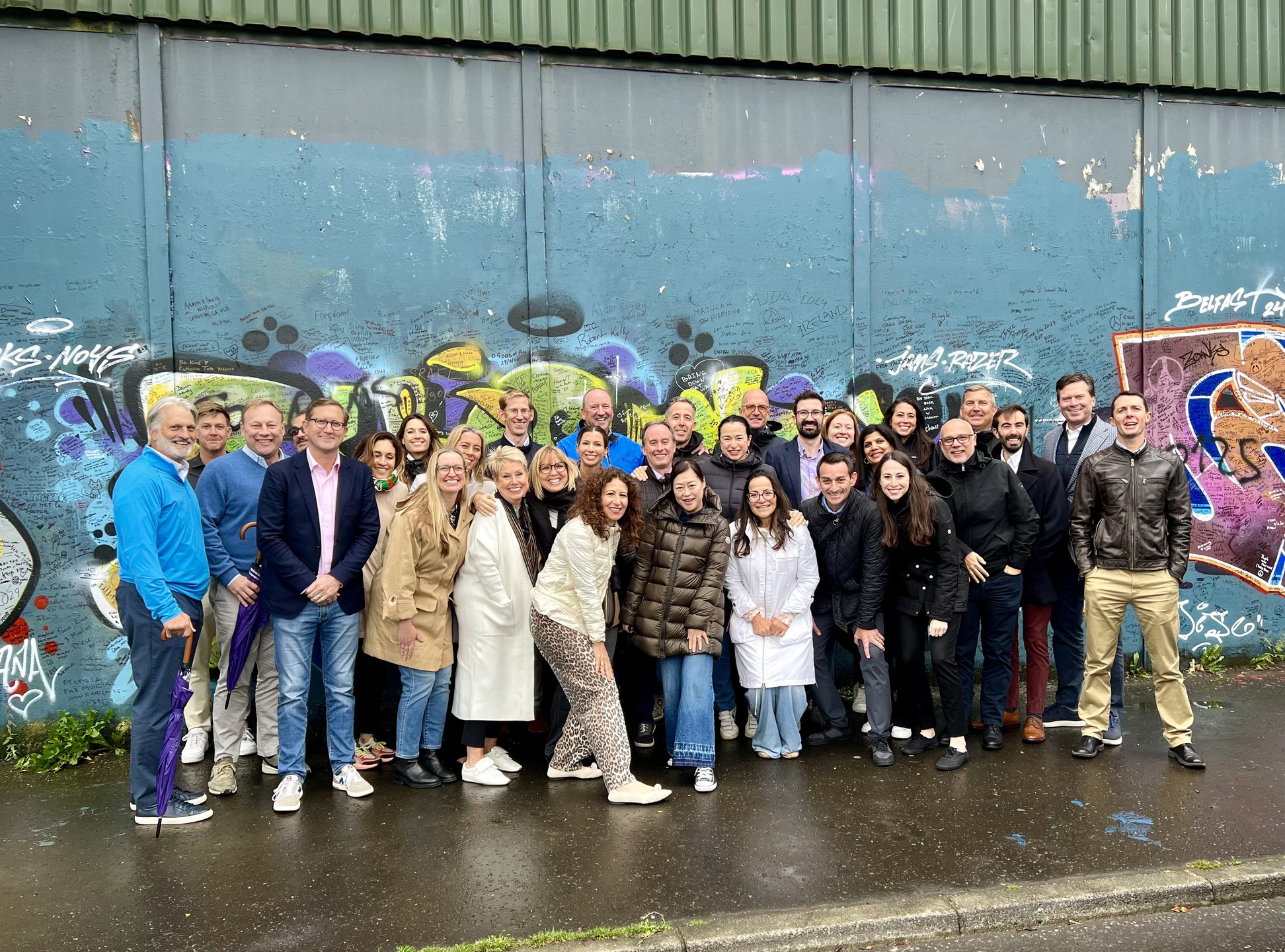 Symphony's operating leadership all together in Belfast, what a team!