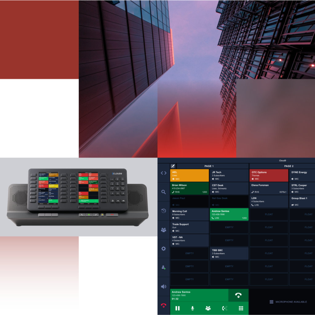 Fast and flexible voice communication for finance professionals