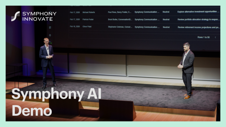 Full Demo: AI Studio and Symphony AI Insights